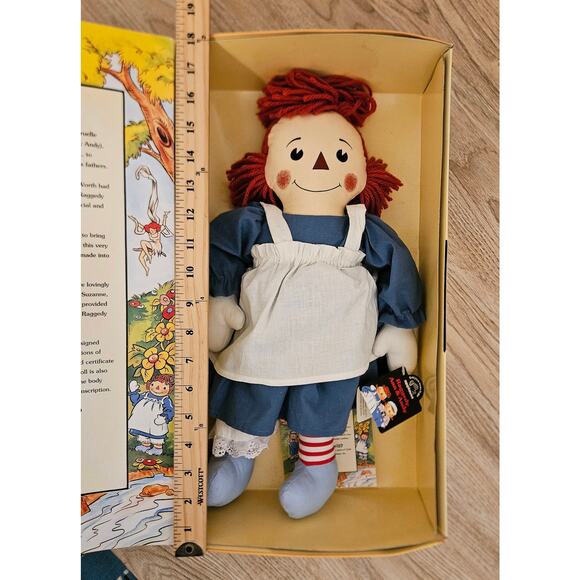 Applause | Toys | Raggedy Ann Worth Gruelle Storybook Limited Edition ...